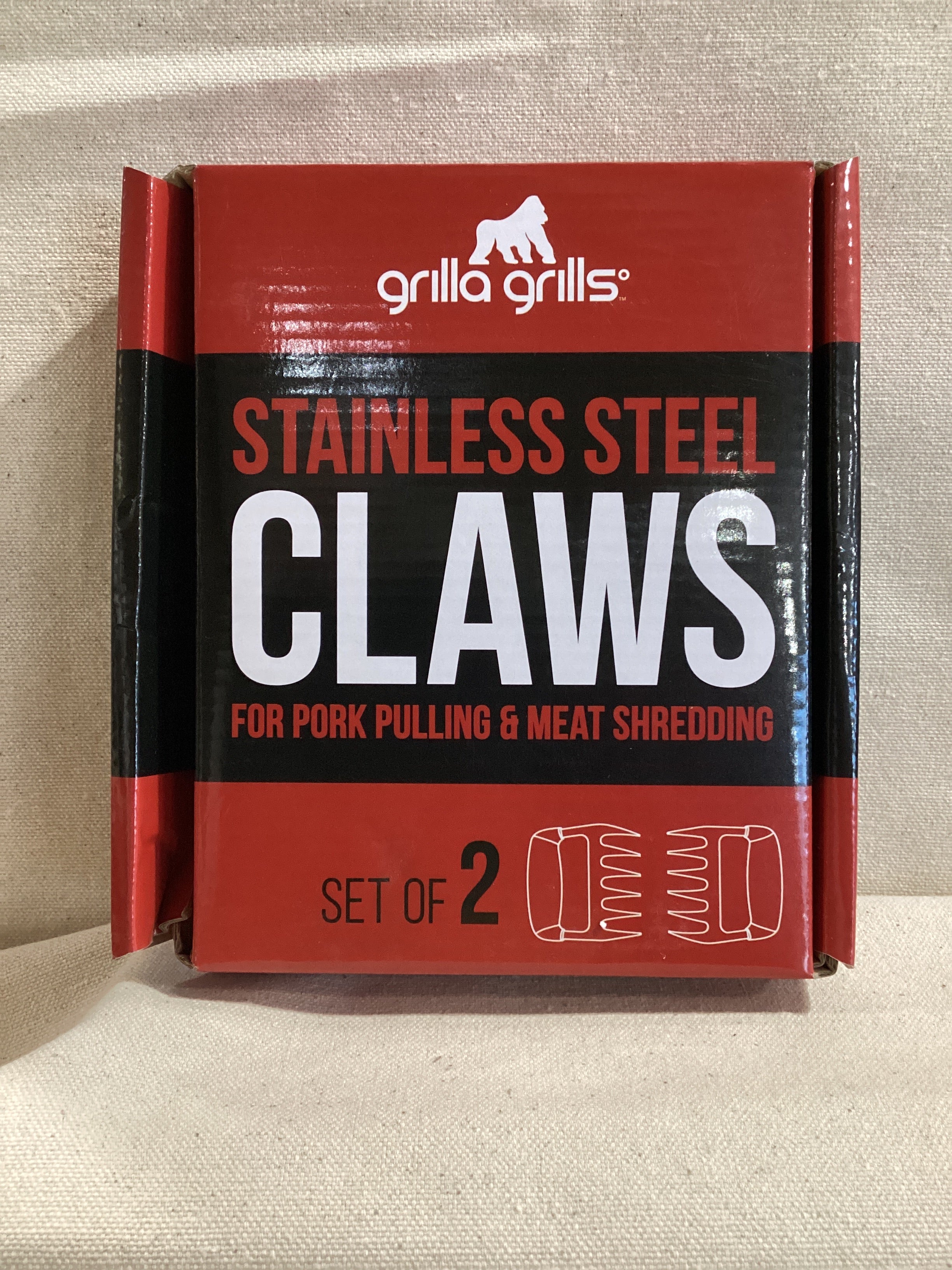 GRILLA GRILLS - GRILLA MEAT SHREDDING CLAWS • BBQVille Canada